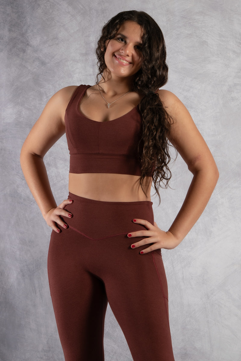 Everything Bra - Chocolate Cherry – Blessed Bodywear