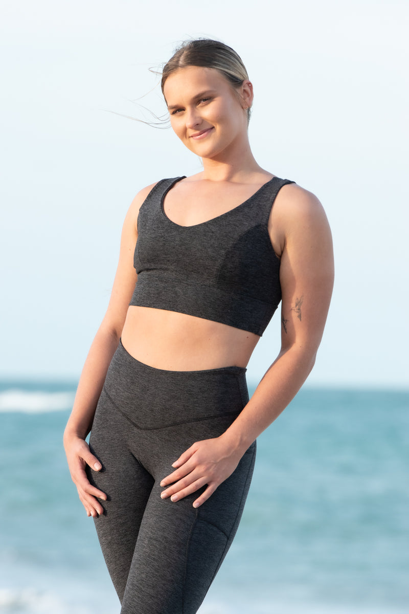 Everything Bra -Charcoal – Blessed Bodywear